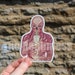 Vecna Drinking Coffee Sticker Stranger Things 3x4 One of a Kind - Etsy