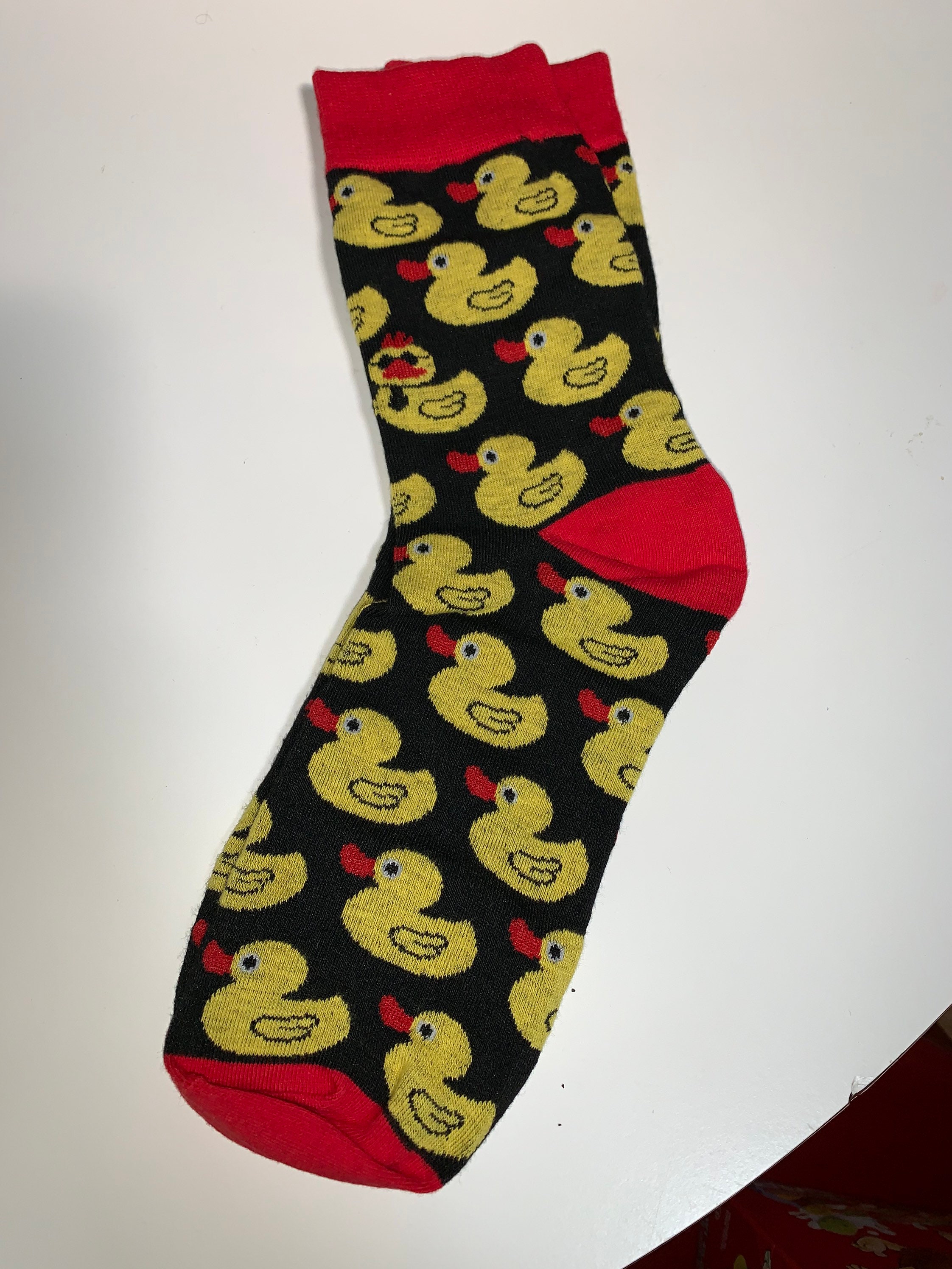 Duck Socks/rubber Duck Socks/for Him or Her. - Etsy