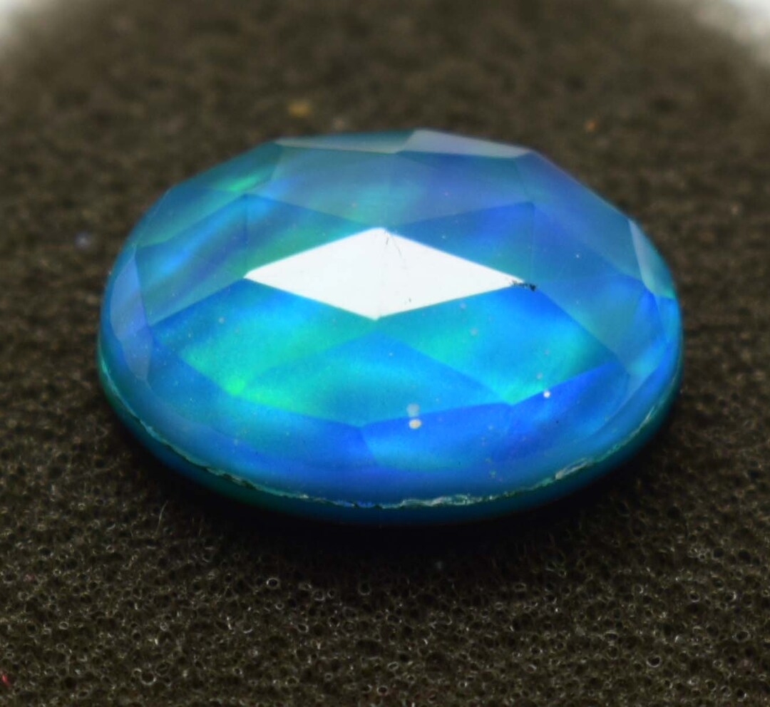 Natural Oval Shape Australian Opal Cabochon 8.15 Ct Opal Calibrated ...