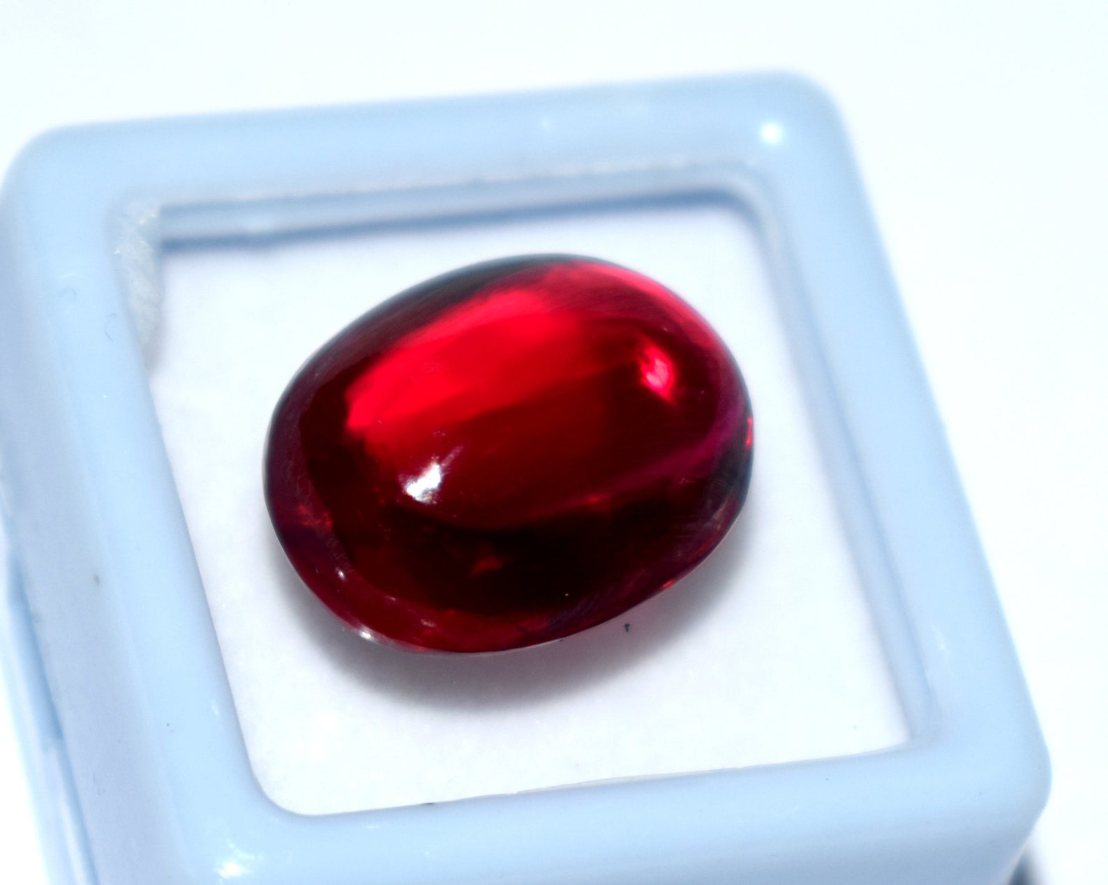 Red Ruby Cabochon Natural Loose Gemstone Oval Cut cabochon - Etsy
