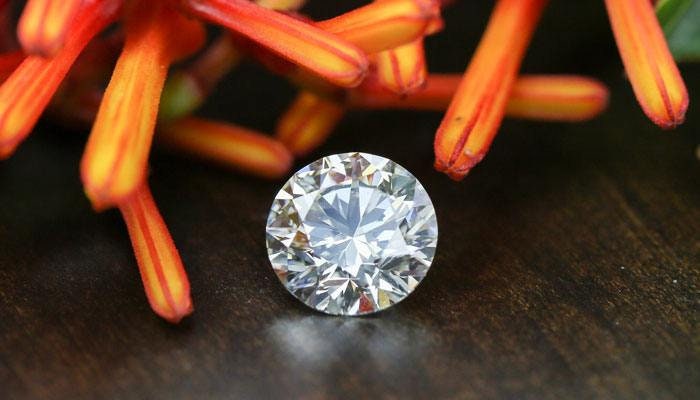 Natural Moissanite for Jewelry round Cut White Moissanite - Etsy