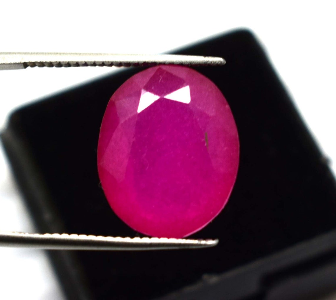 Natural Bixbite Red Beryl Loose Gemstone Oval Cut 7.75 Ct - Etsy