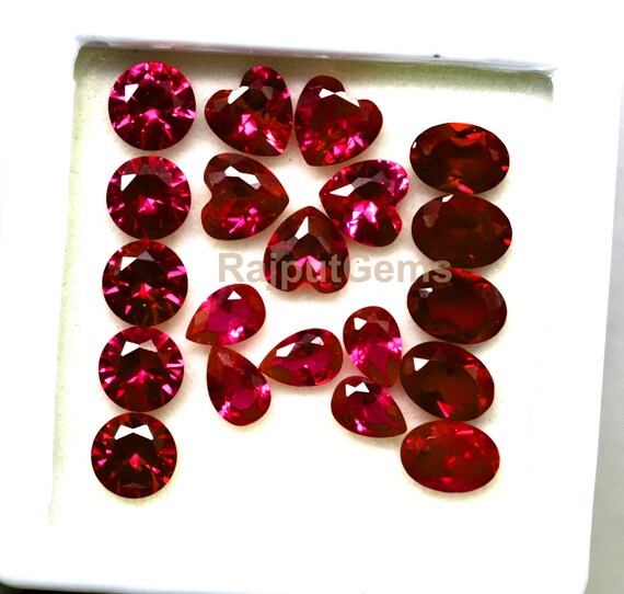 Natural Ruby 6mm Lot Round Reasonable Price A Bunch of 20 Pcs - Etsy UK