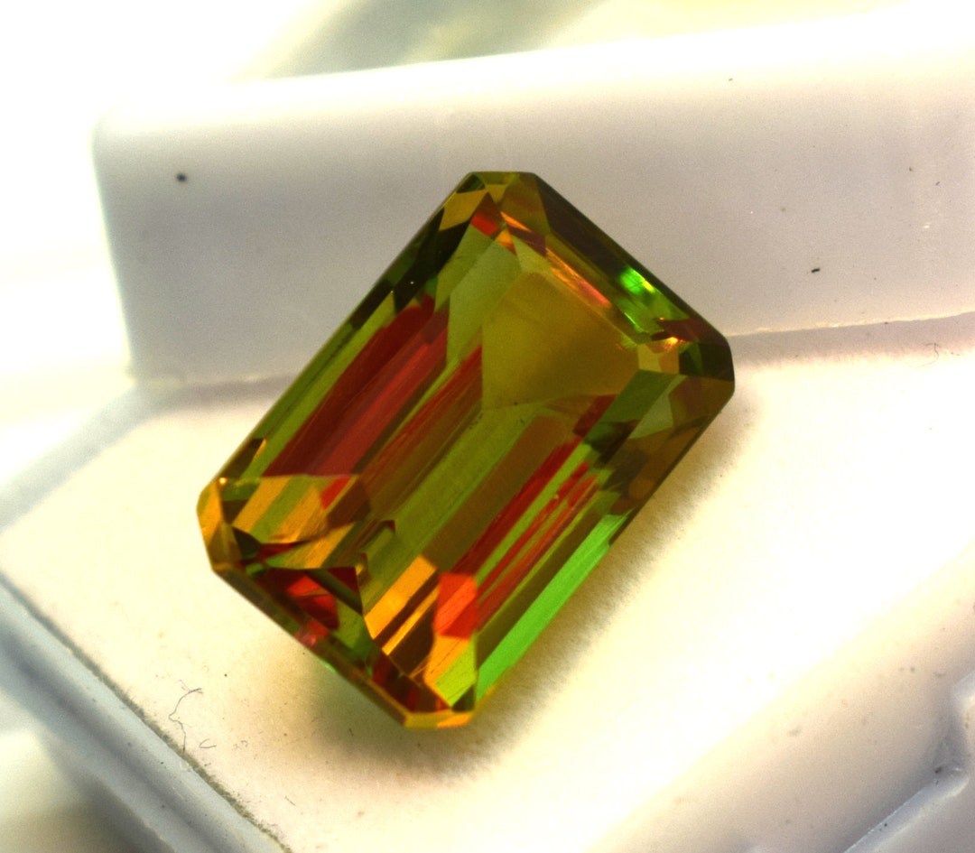 Natural Turkish Zultanite AAA Emerald Shape 12ct Color Changing ...