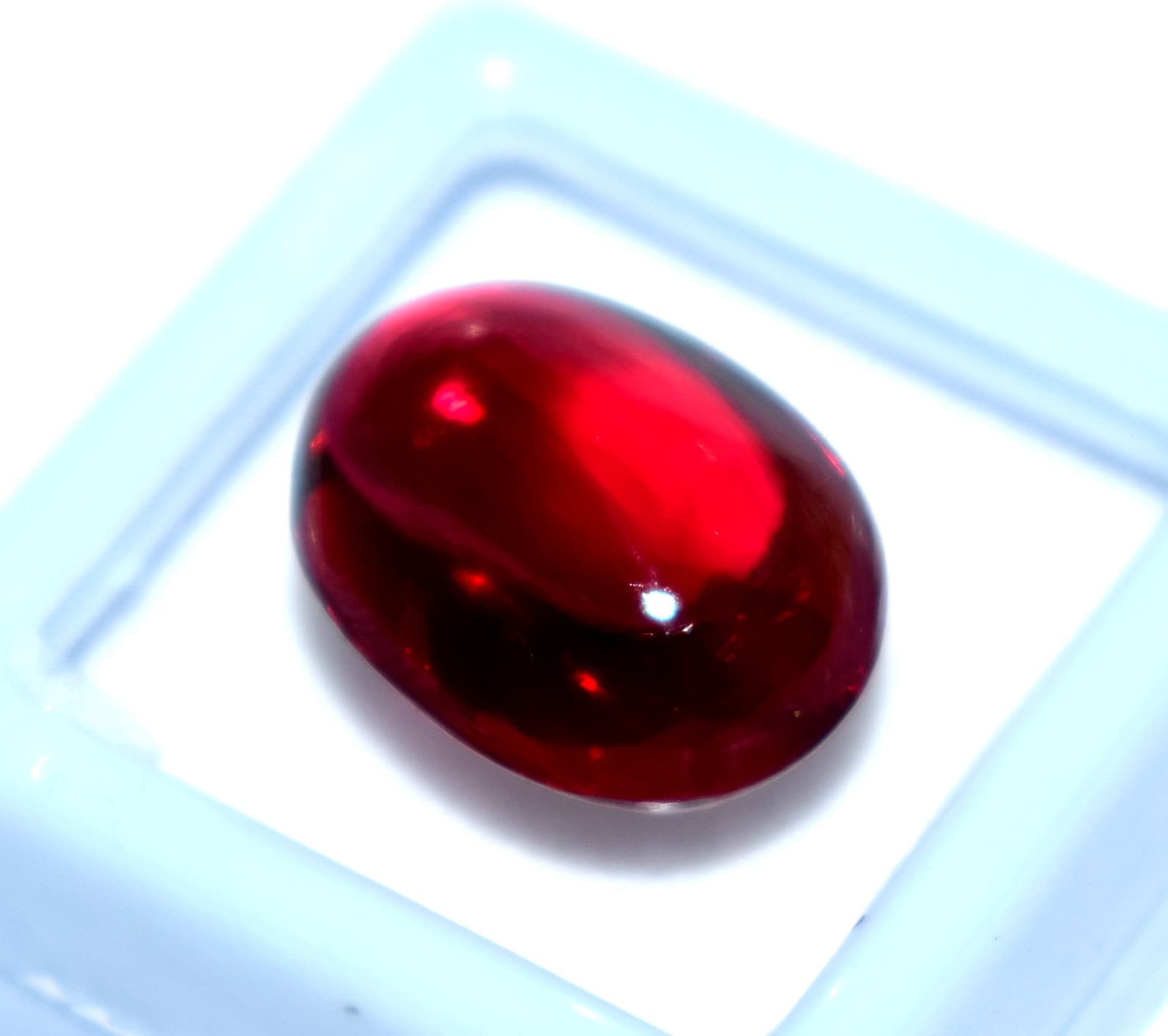 Red Ruby Cabochon Natural Loose Gemstone Oval Cut Cabochon | Etsy