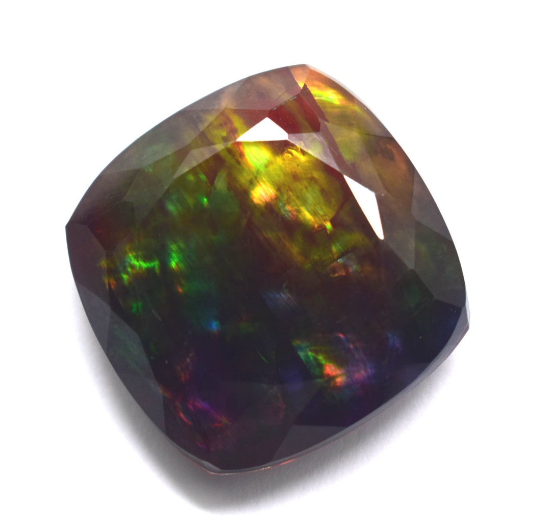 51.80 Ct Exclusive Multi Color Opal Cushion Shape for Jewelry - Etsy