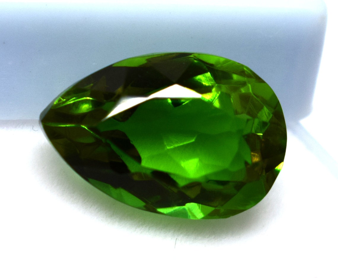 Loose Gemstone Certified Pear Shape Color Changing Stone | Etsy