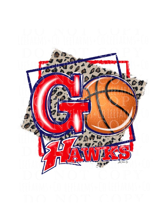Hancock Hawks Basketball PNG | Etsy