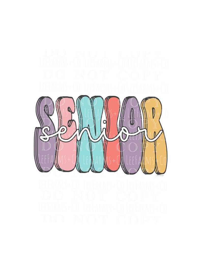 Cute Senior Png - Etsy