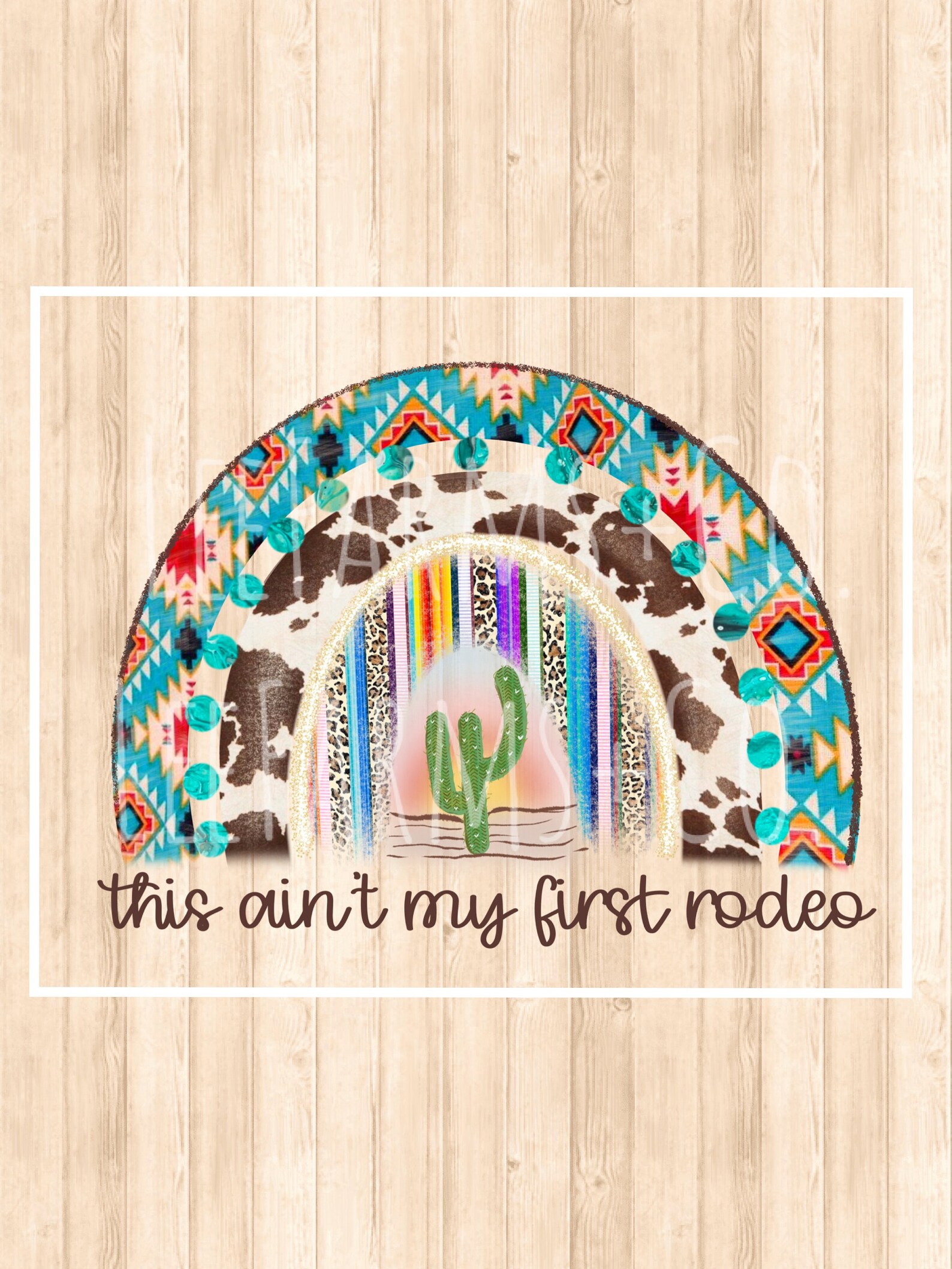 This Aint My First Rodeo PNG File - Etsy