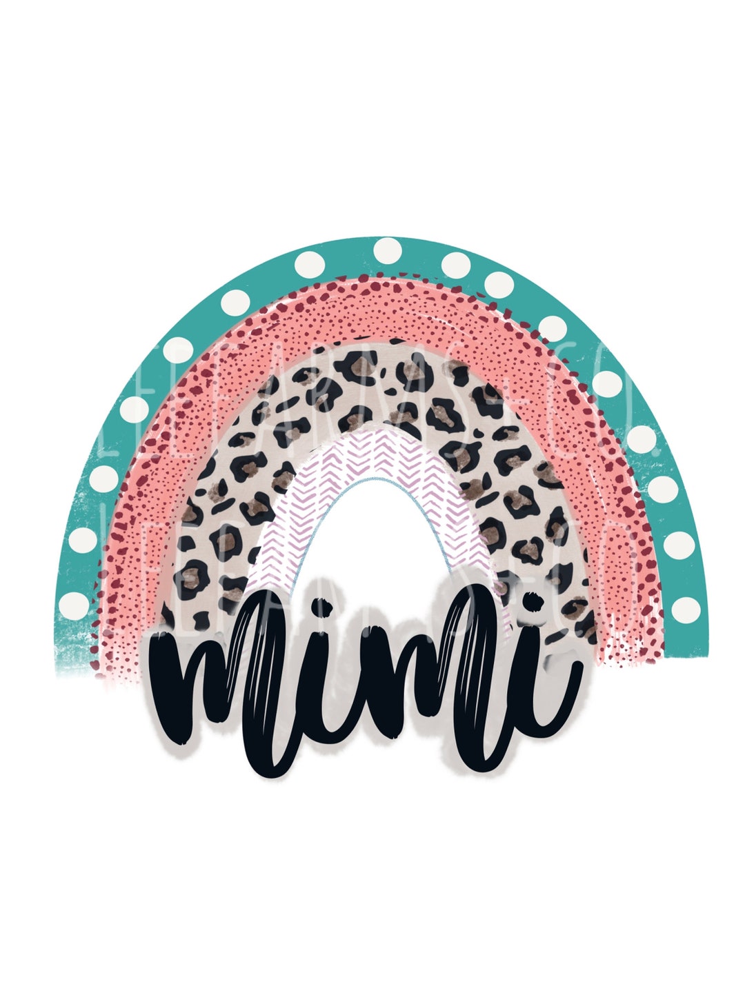 Mimi Rainbow Png File - Etsy
