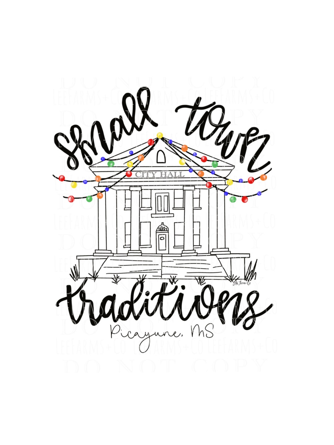 Small Town Traditions Picayune PNG - Etsy