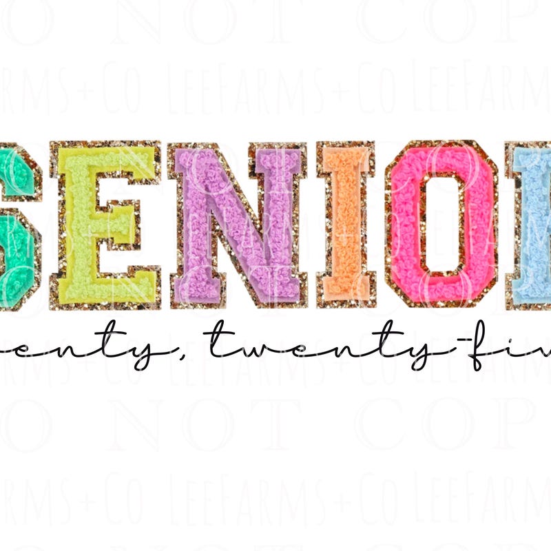 Senior Jacket Patch - Etsy