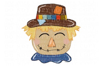 Autumn Fall Scarecrow Cuttable Design Thanksgiving SVG PNG DXF & Eps ...