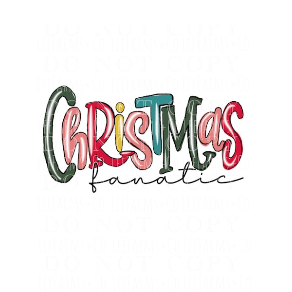 Christmas Fanatic - Etsy