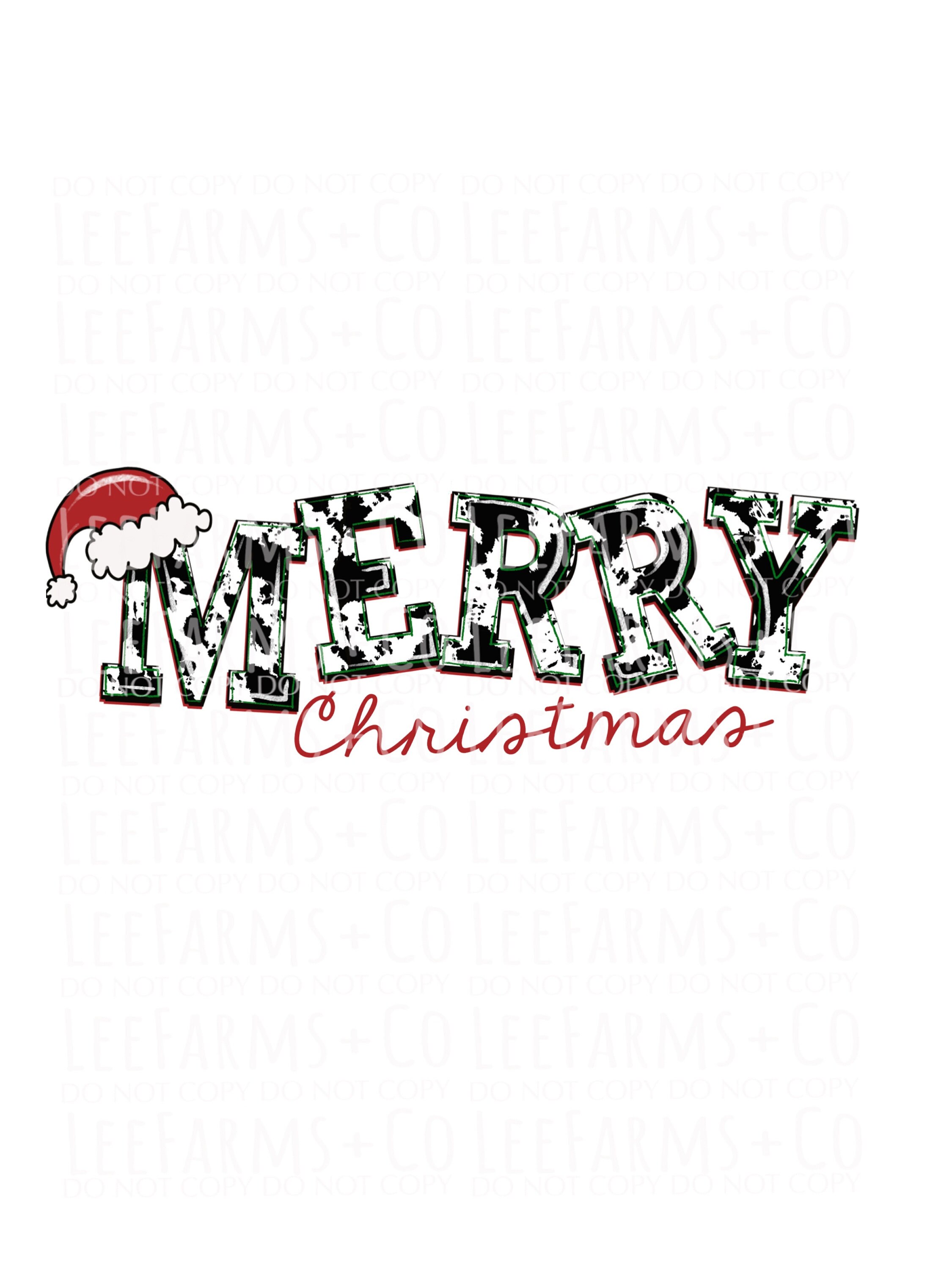 Cow Print Christmas - Etsy