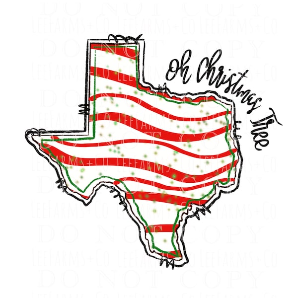 Texas Christmas - Etsy