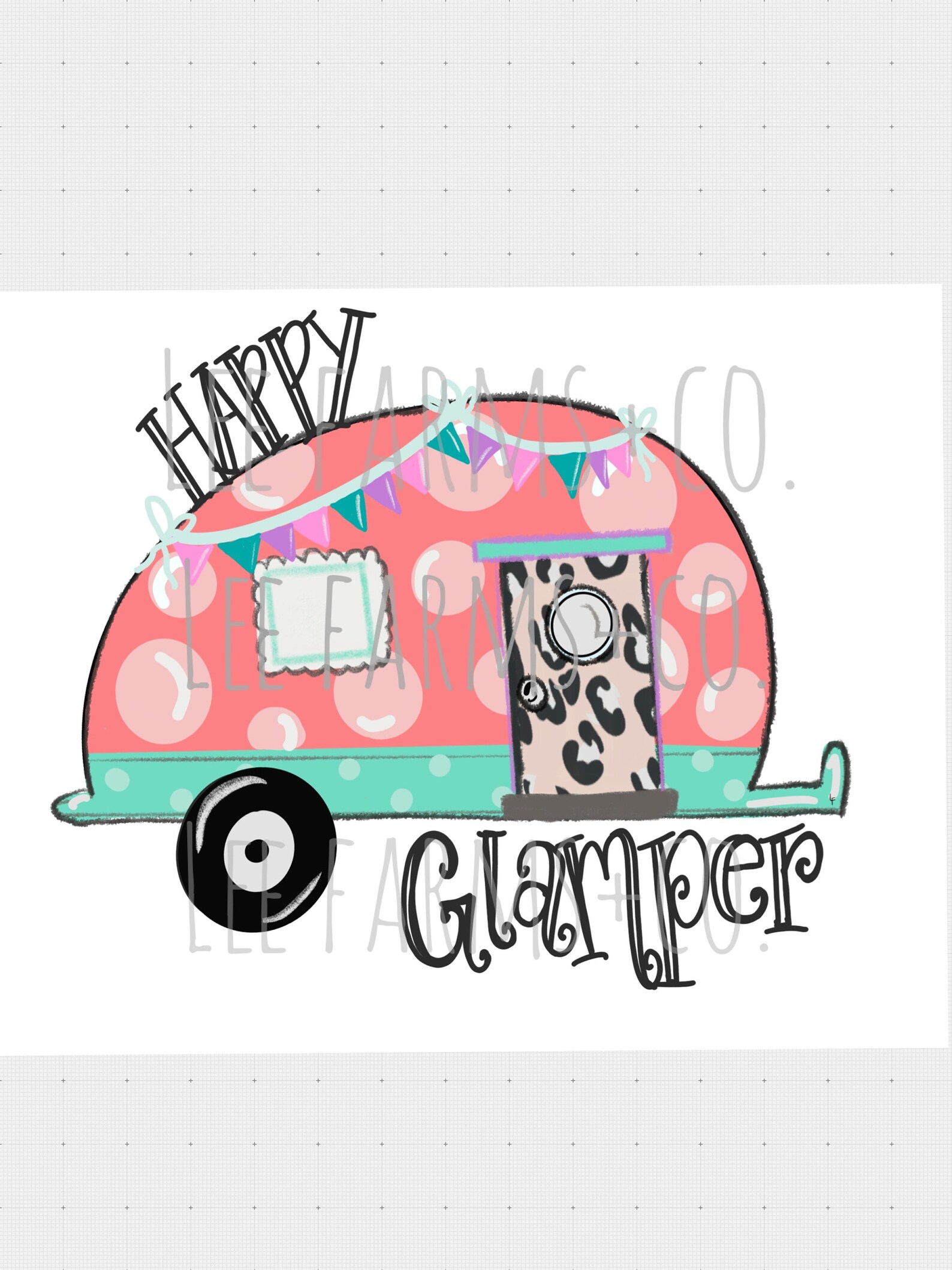 HAPPY GLAMPER - Etsy