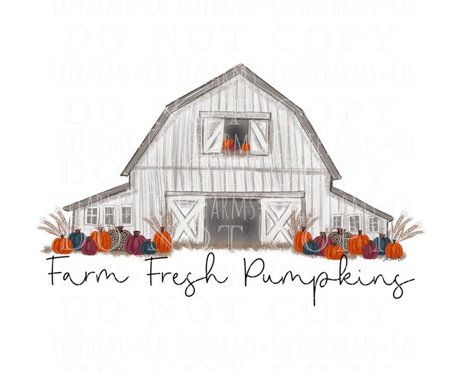Pumpkin Farm PNG - Etsy