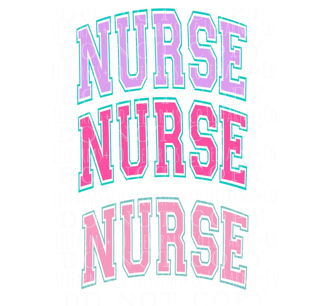Occupation|nurse|sublimation|rn|png Bundle|arch Text|trendy|png - Etsy