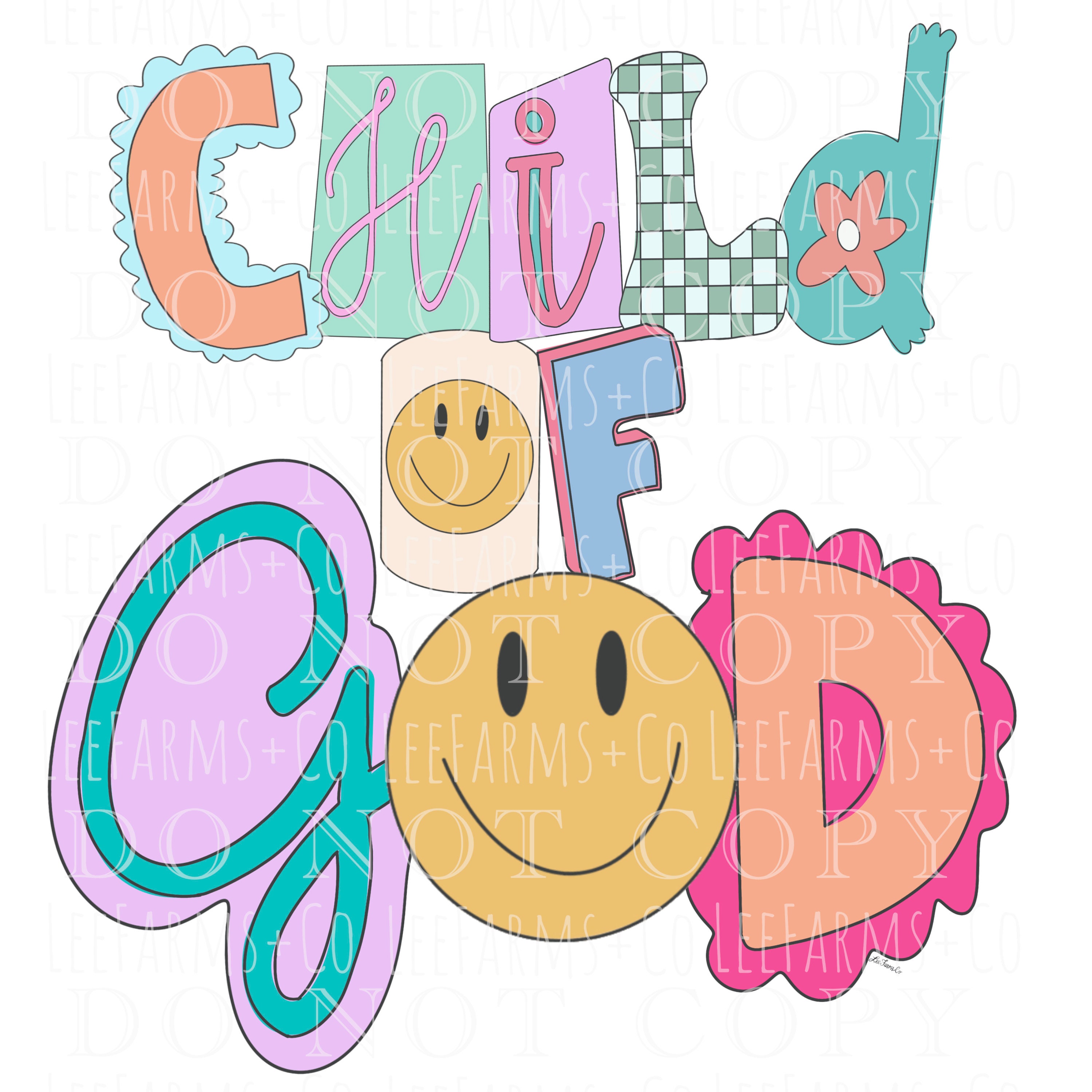 Cute Child If God PNG - Etsy