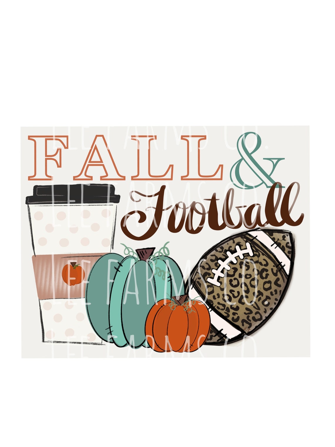 Fall and FOOTBALL digital Download - Etsy
