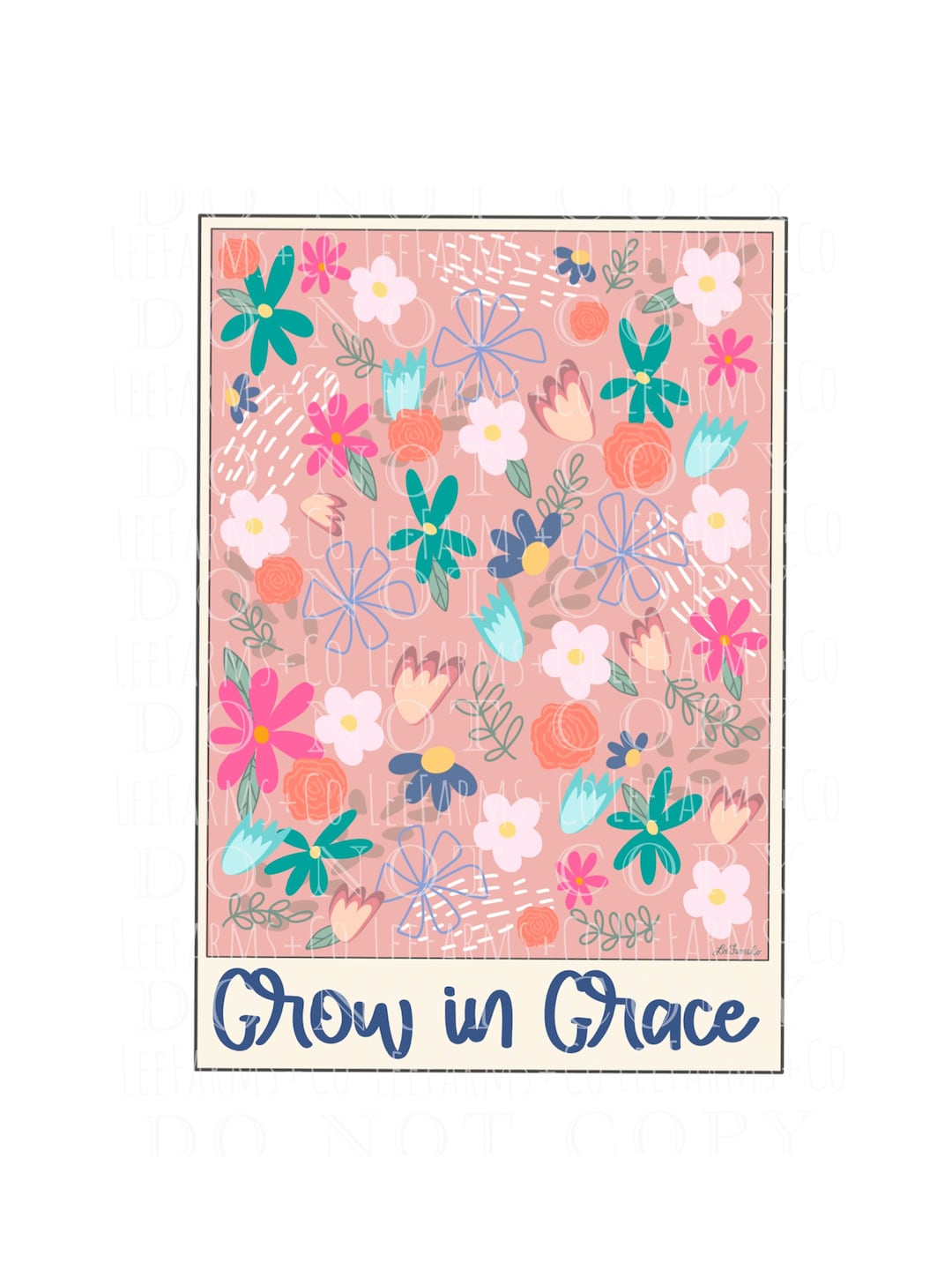 Grow in Grace PNG - Etsy