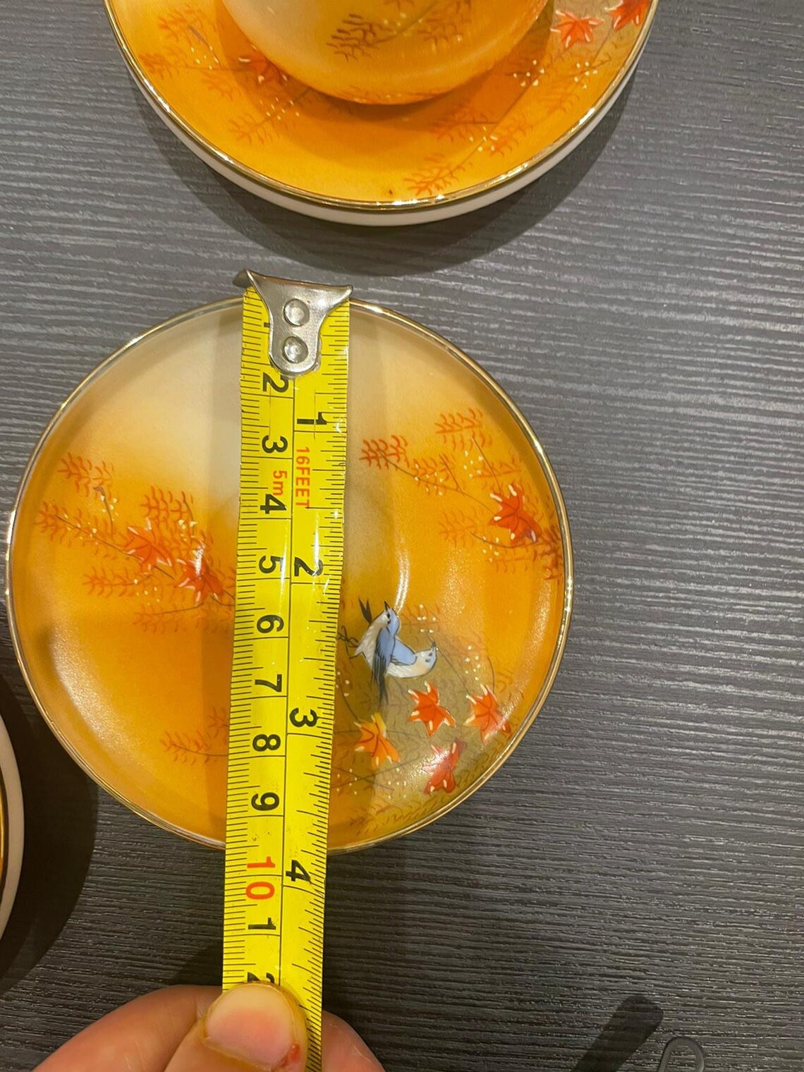 Vintage Japanese Lithophane Tea Set Teapot Sets , Teapot , Creamer and ...