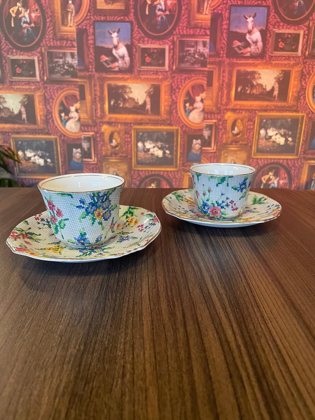 Royal Winton Grimwades Queen Anne Floral Chintz Tea Cup Saucer , Tea ...
