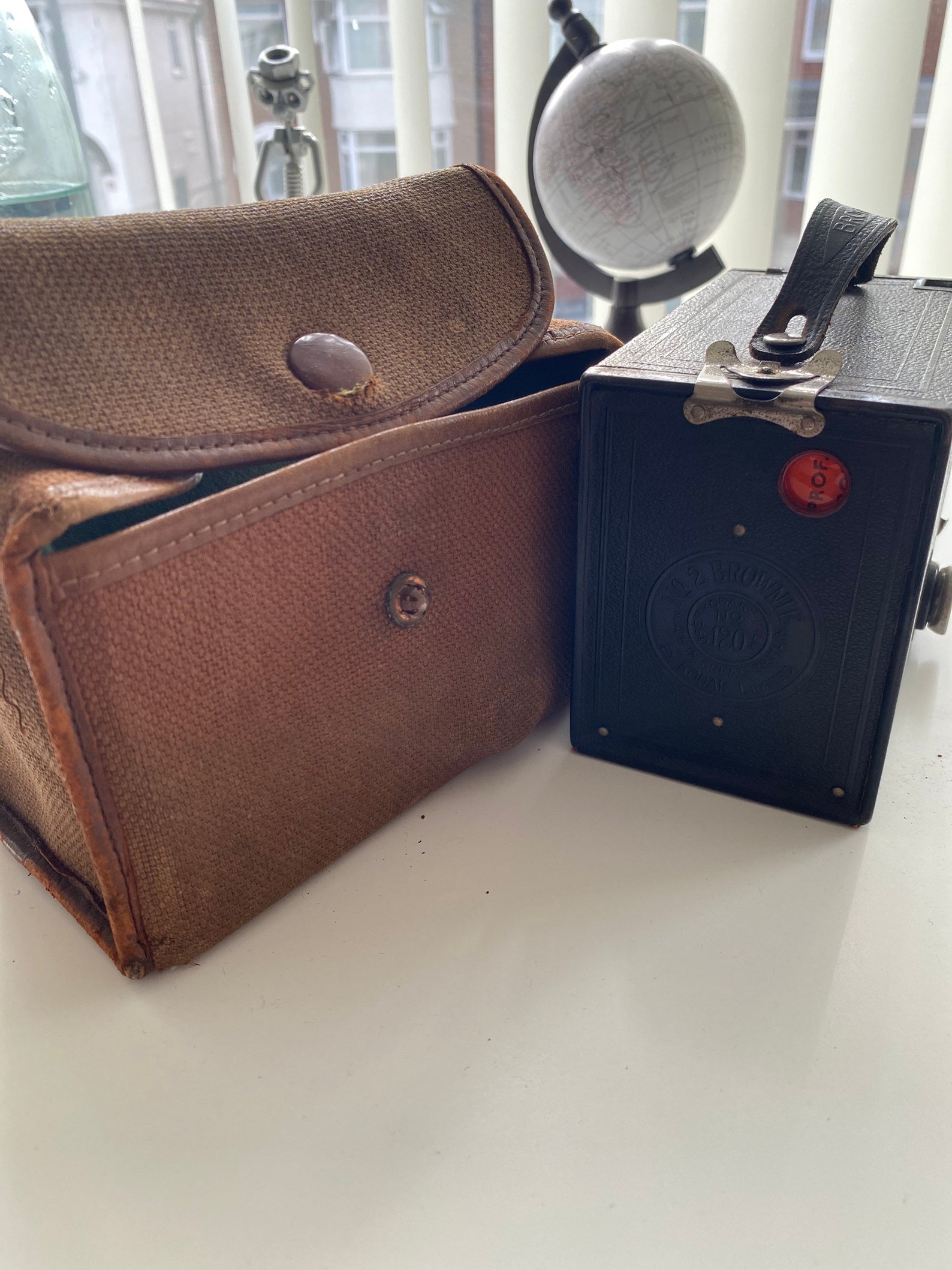Antique Kodak Model F Box Camera, 1920s, With Case - Etsy