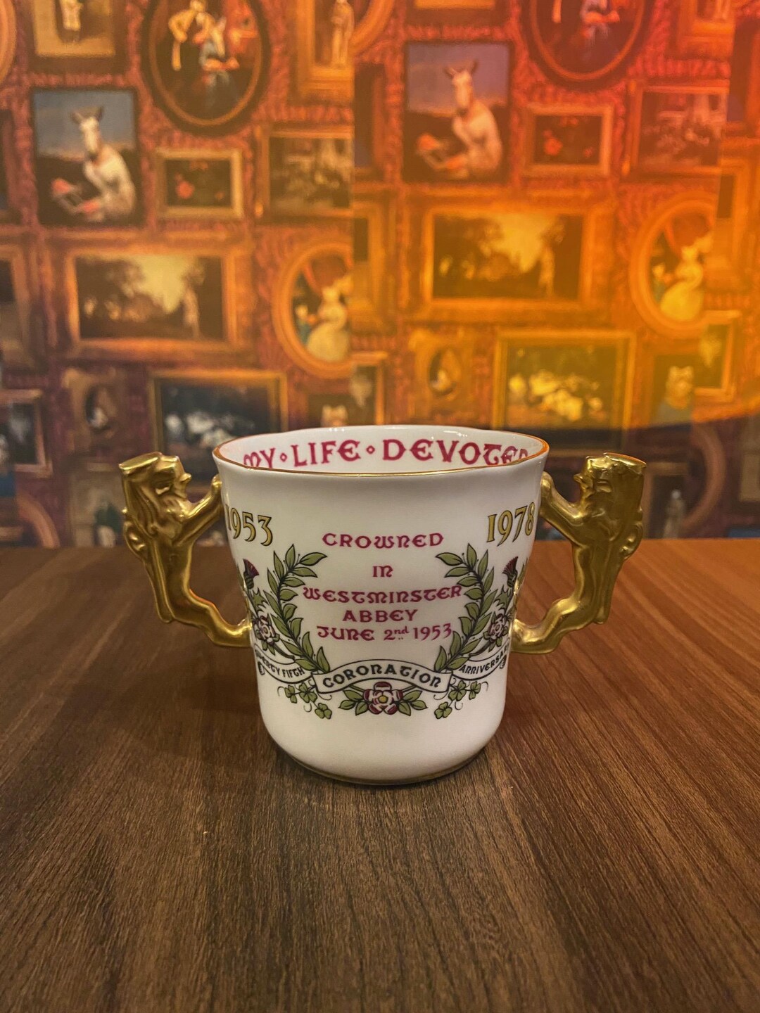 Paragon Double Handled Commemorative Mug, Royal Family Souvenir to ...
