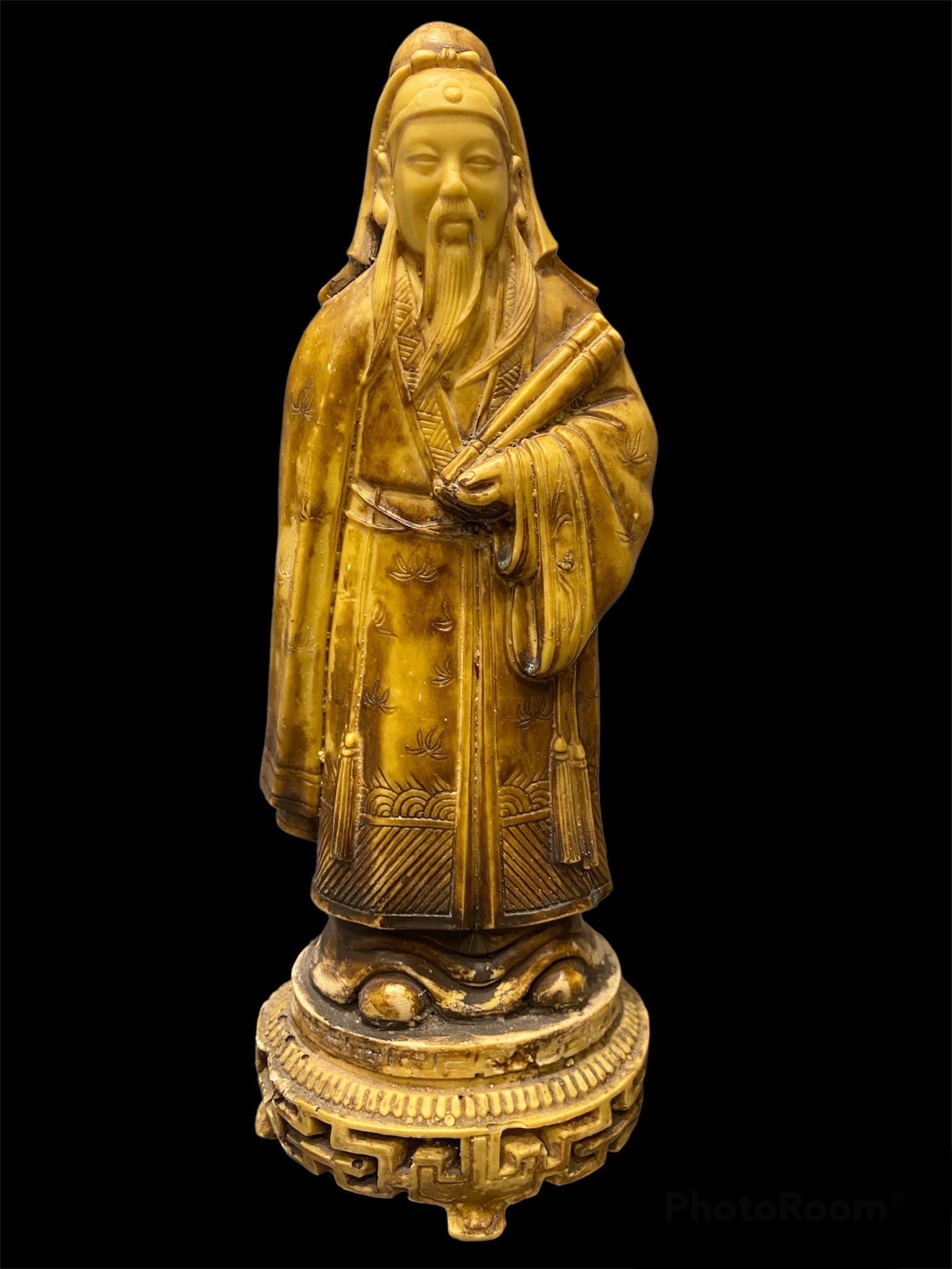 11 Pair of Chinese Immortal Statues Asian Wiseman Deity Statue Mother's ...