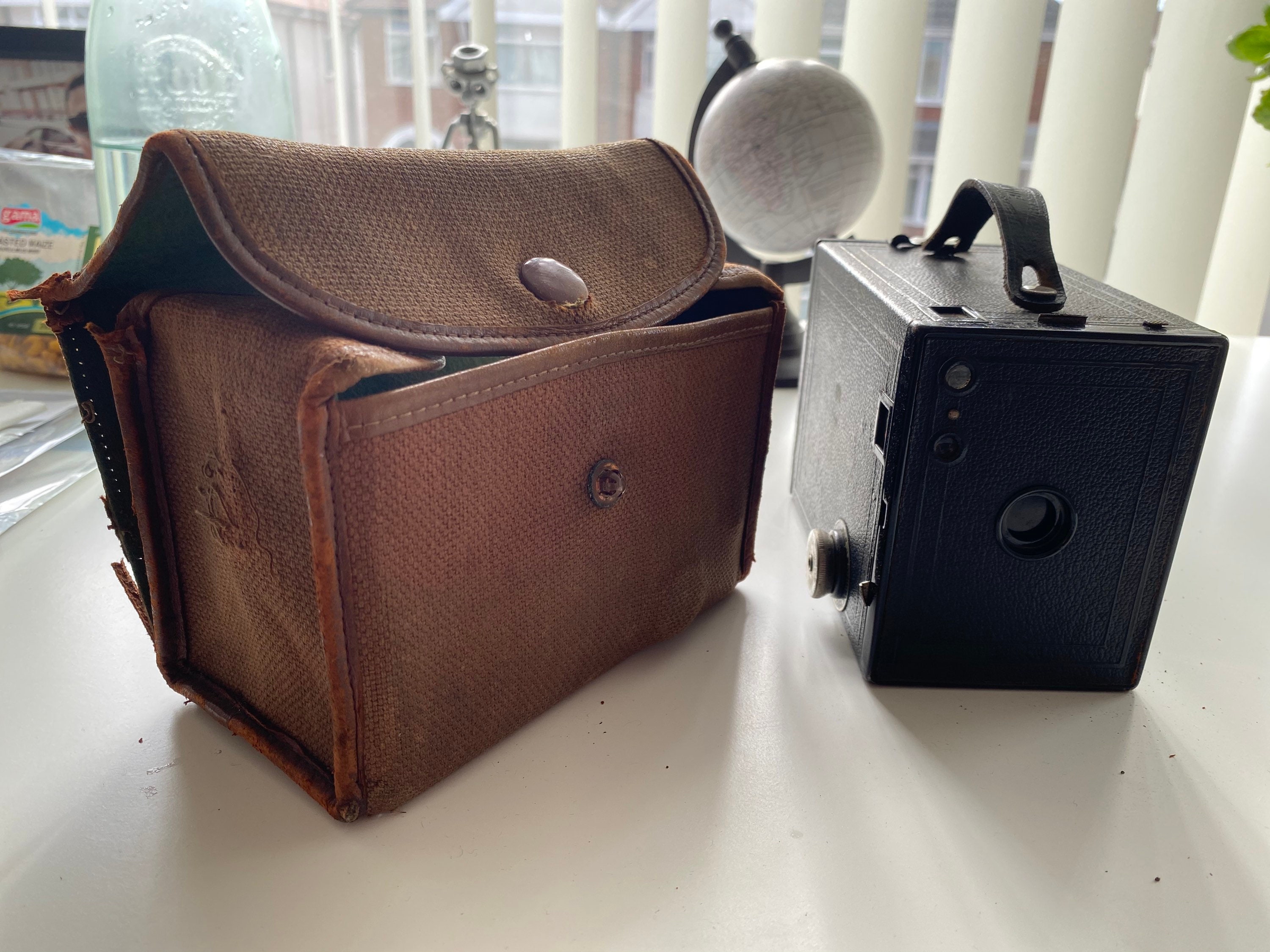 Antique Kodak Model F Box Camera, 1920s, With Case - Etsy
