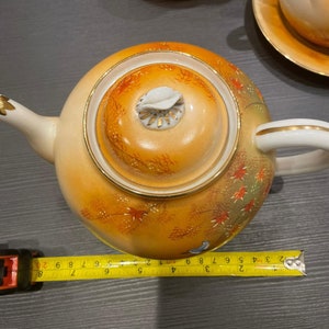 Vintage Large Japanese Lithophane Tea Set - Teapot Sets , Teapot ...