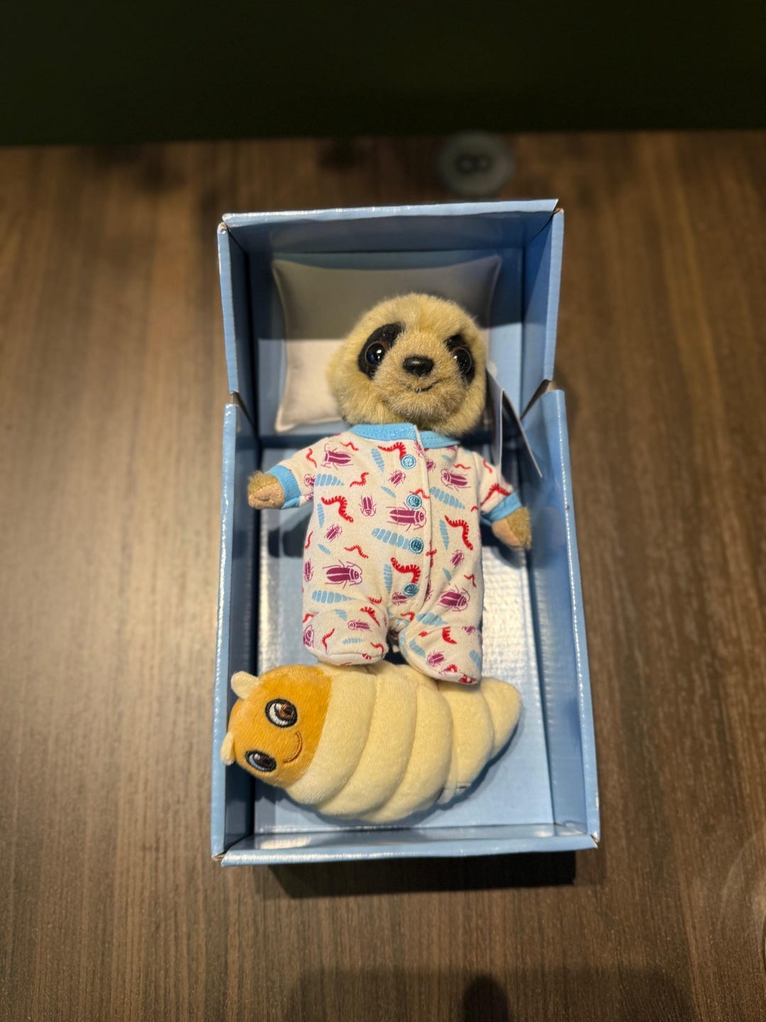 OLEG Meerkat Plush Toy With Grub & Adoption CERTIFICATE , Collectible ...