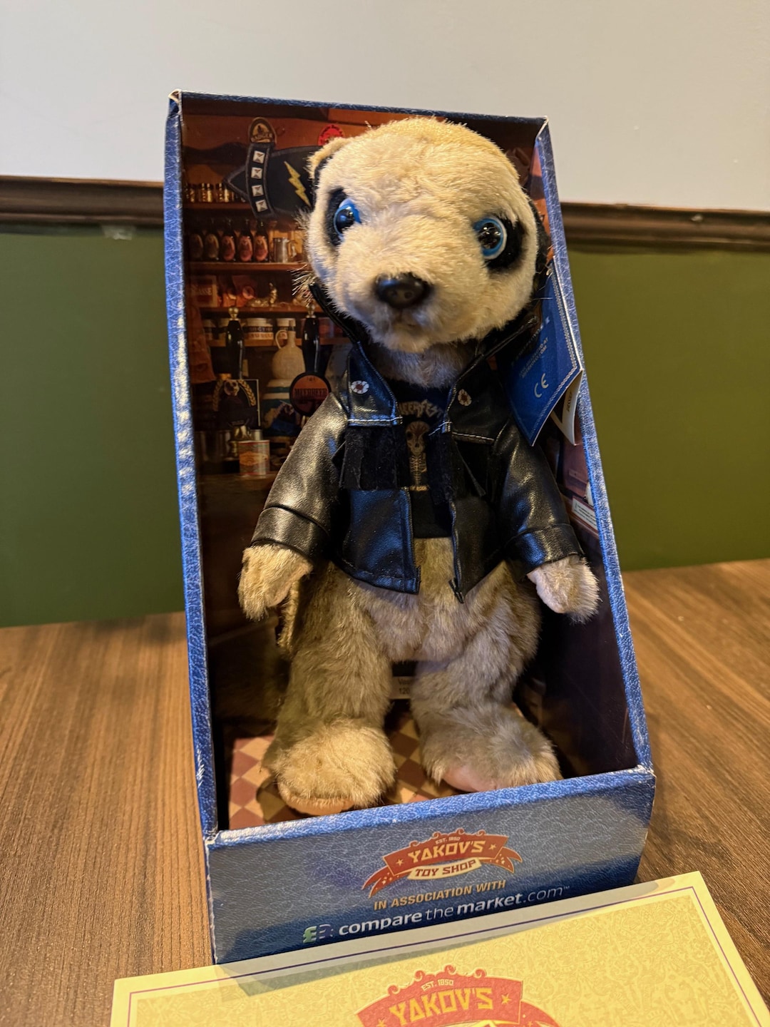 Vassily Meerkat-compare the Market Soft Toy-with Certificate ...