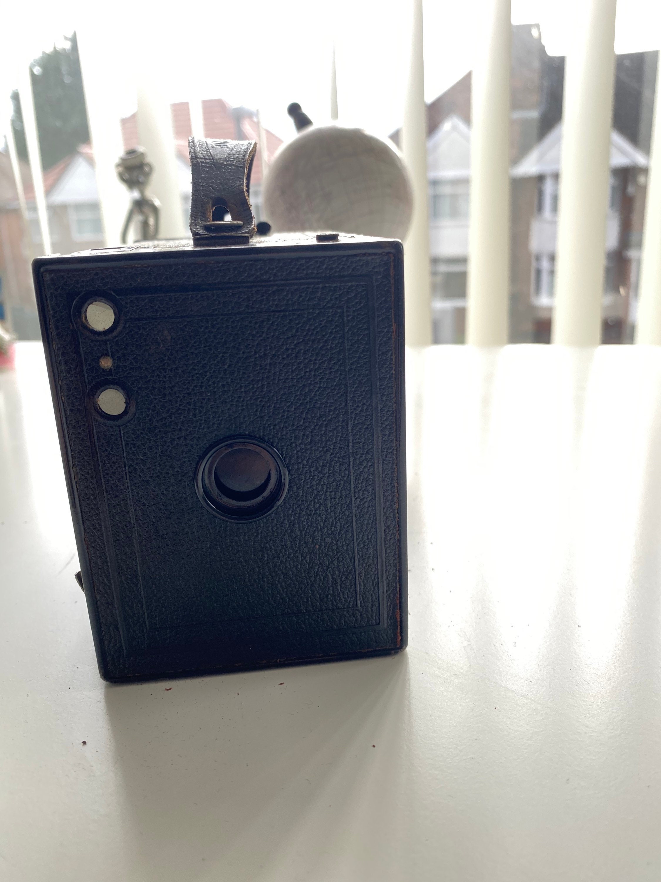 Antique Kodak Model F Box Camera 1920s , Camera Case , Vintage Camera ...