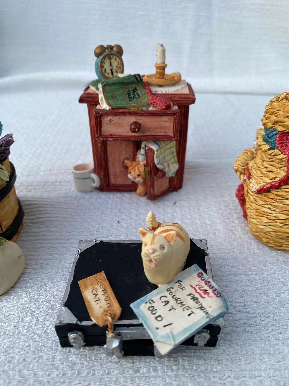 Set of Vintage Peter Fagan Cat Miniature Figurine, Cat Lovers Gifts ...