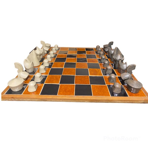 Large Chess Set - Etsy