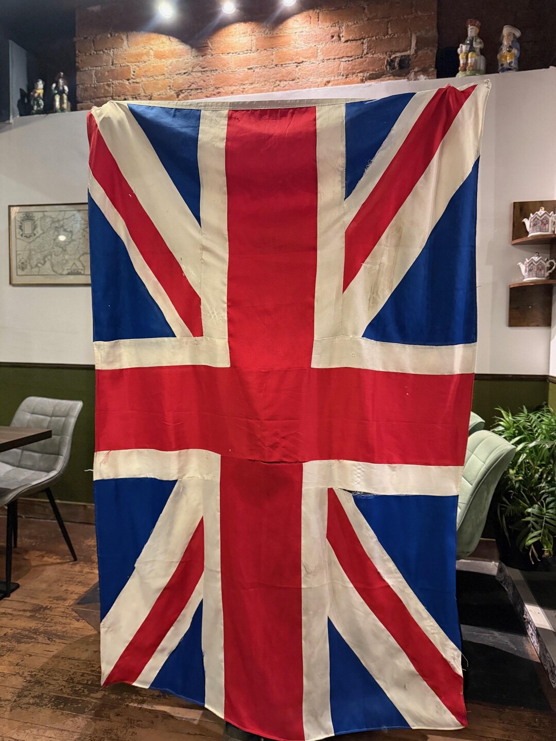 Vintage Original ‘50s British Union Jack British Made Fast Color ...