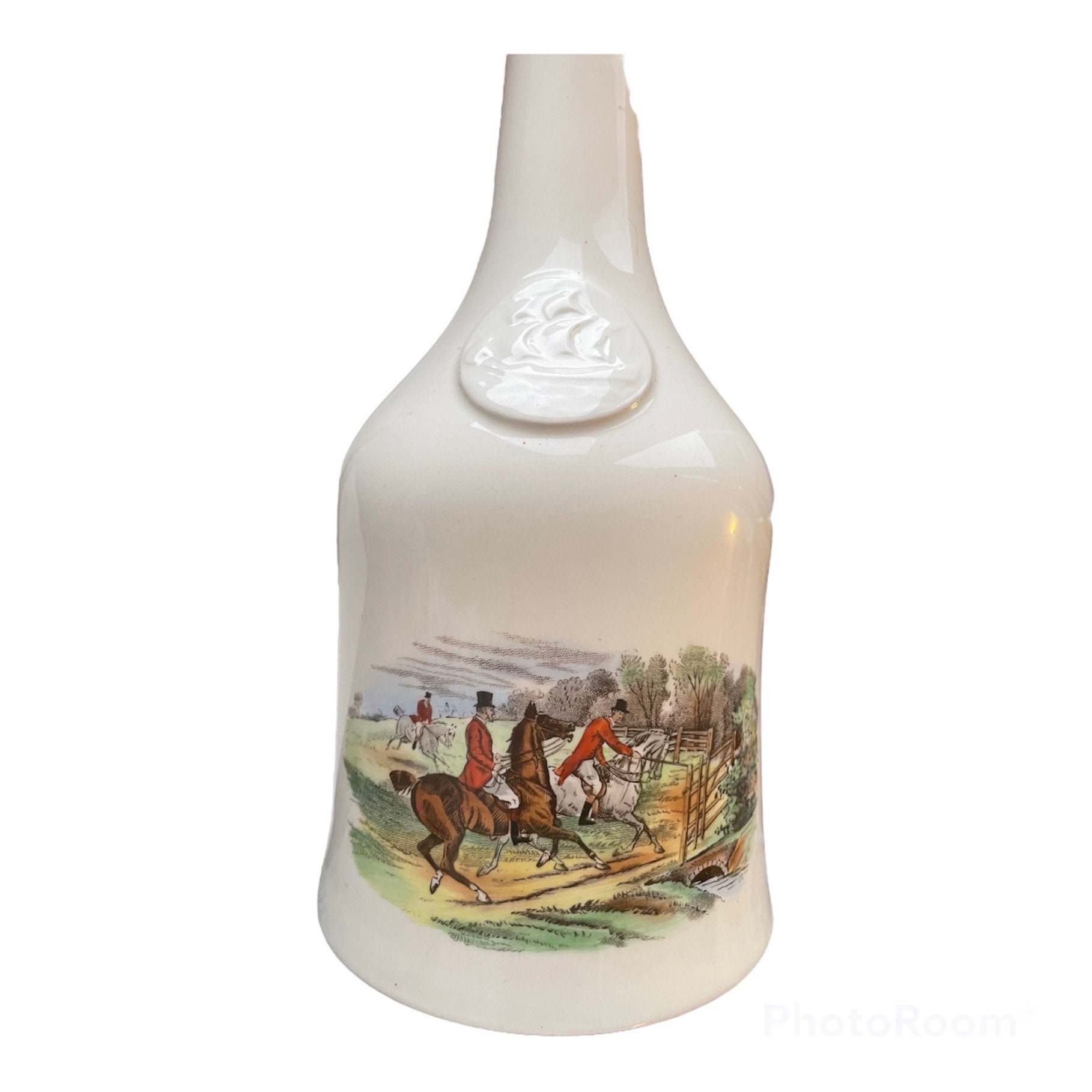 Copeland Vintage Spode Fox Hunting Scene Decanter Made in - Etsy