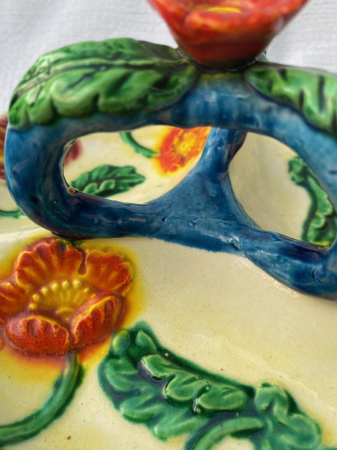 Vintage Maruhon Ware Divided Bowl, Ceramic Serving Dish, Unique Serving ...