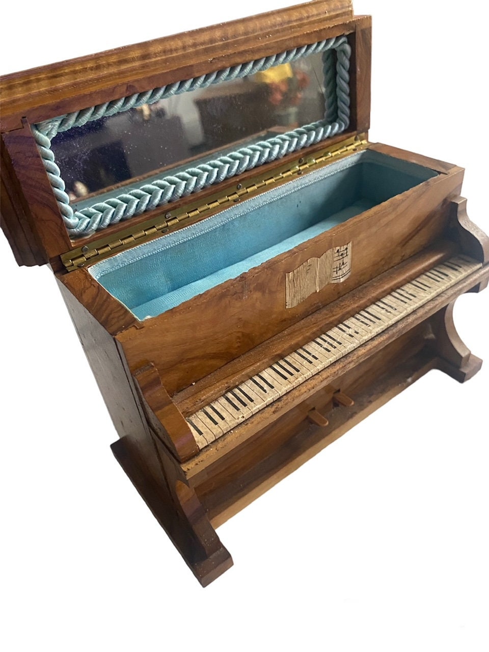 Vintage Wooden Piano Music Box Vintage Home Decor Piano - Etsy