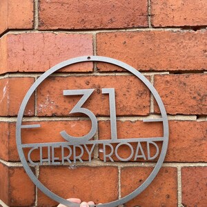 House Number Sign Address Number, Modern House Number, House Number - Etsy