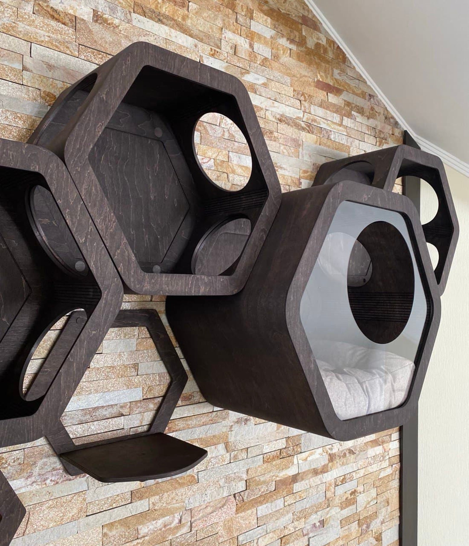 Modern Cat Furniture Cat Wall Selves Unique Cat Bed New Cat - Etsy