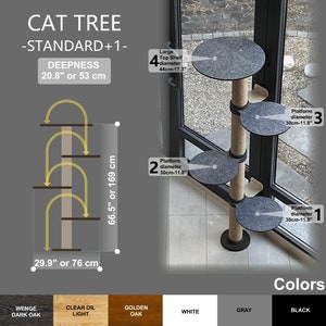 Cat Tree for Large Cats Cat Towers for Big Cats Wall Cat Furniture ...