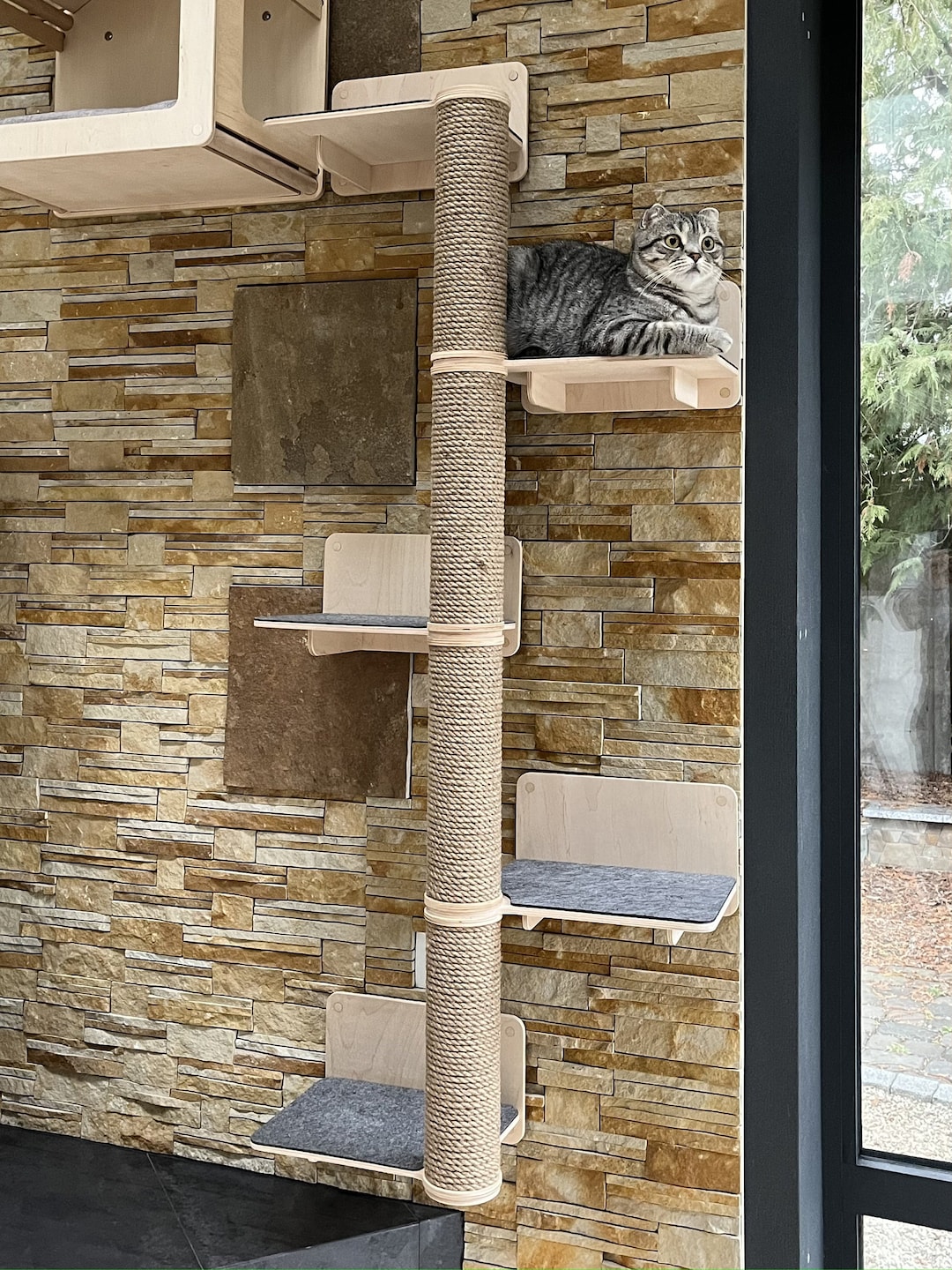 Cats Tree for Cats Cat Tree Modern Cats Tree Wood Cat Scratcher Modern ...