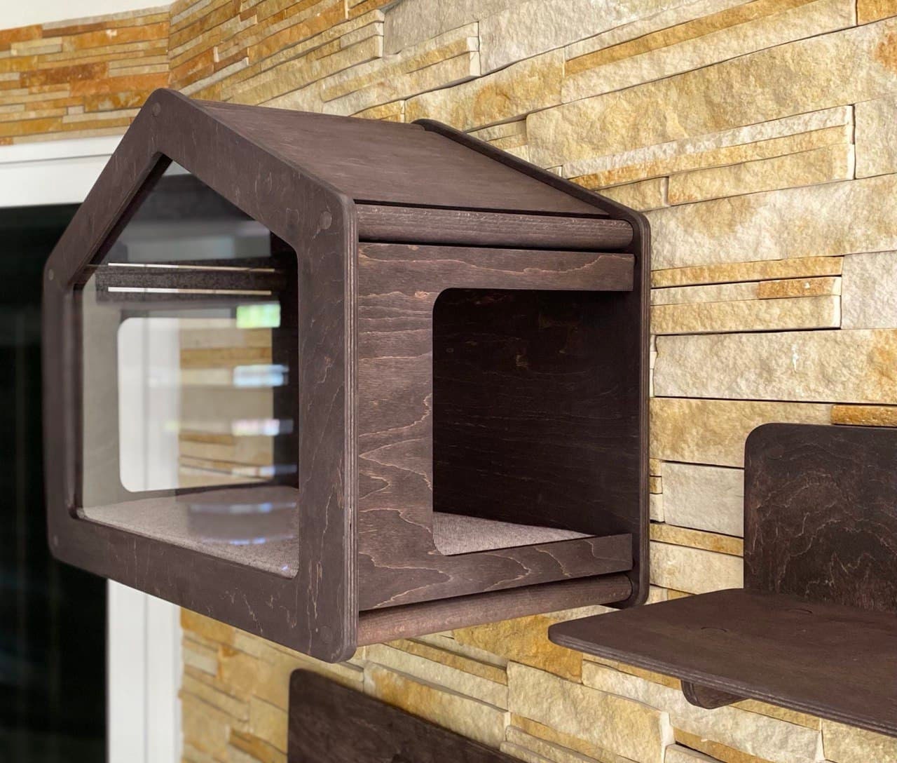 Wall Decor Cat House Modern Wall Mounted Cat Bed Cat Shelves - Etsy UK