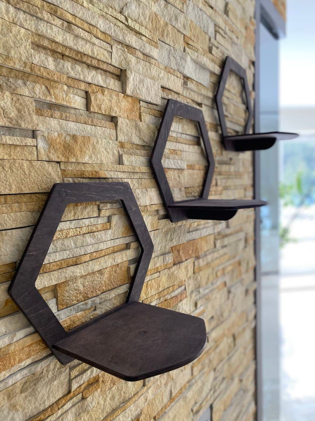 Set of 3 Steps Wall Decor Step Cats Furniture for Cats Gift for Cat ...