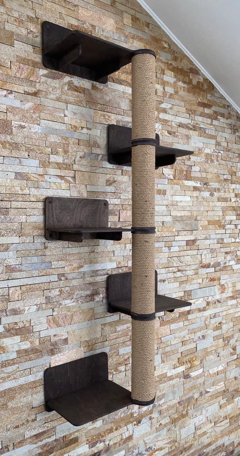 Stylish Cat Tree Modern Cat Furniture Cat Tree for Playing Cat - Etsy